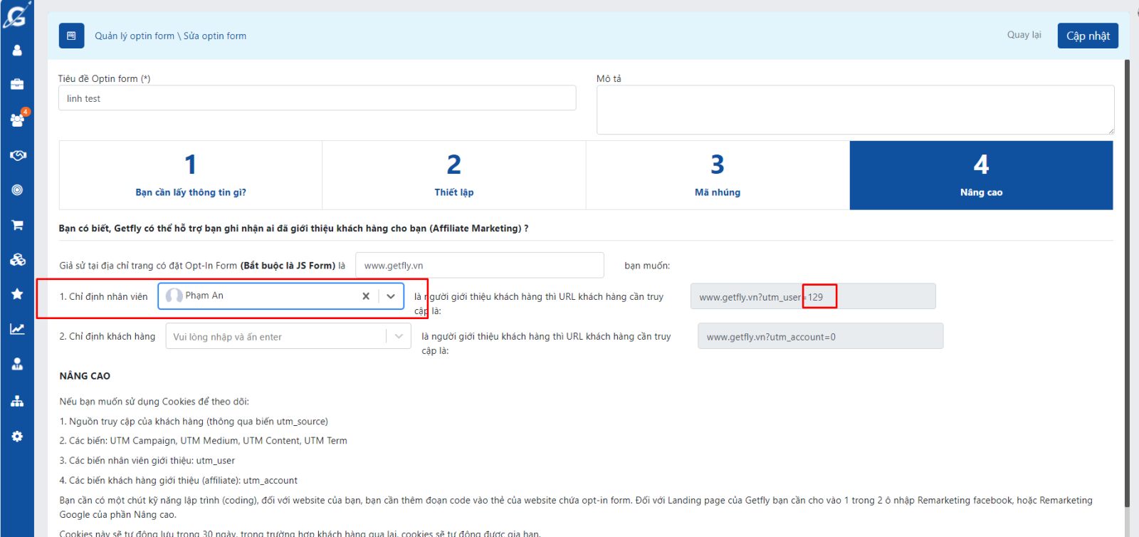 Getfly CRM Phần mềm quản lý và chăm sóc khách hàng